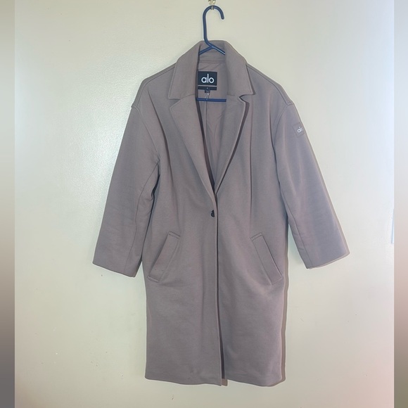 ALO Yoga | Jackets & Coats | Alo Yoga Womens Vip Blazer Trench Coat S ...